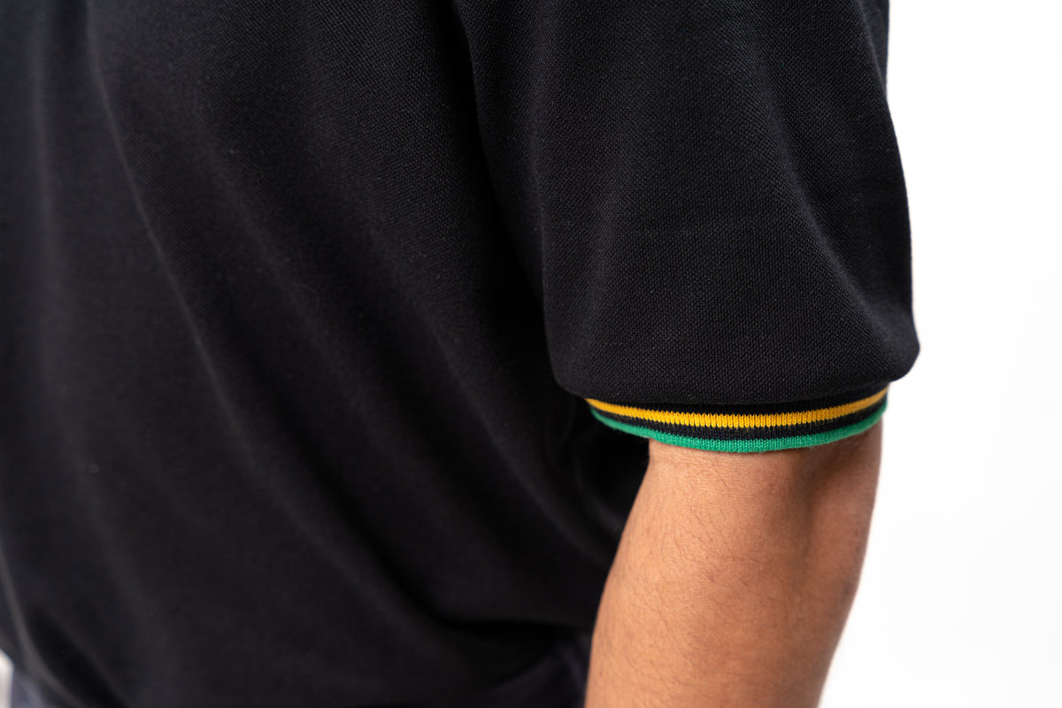 2-Tipped Classique Plain Polo Shirt